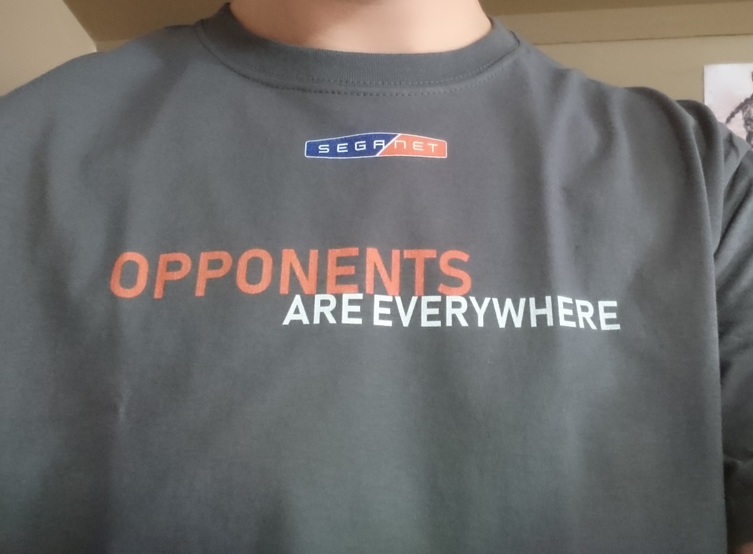 August '20 Giveaway: SegaNet T-Shirt (Update: Winner Chosen ...