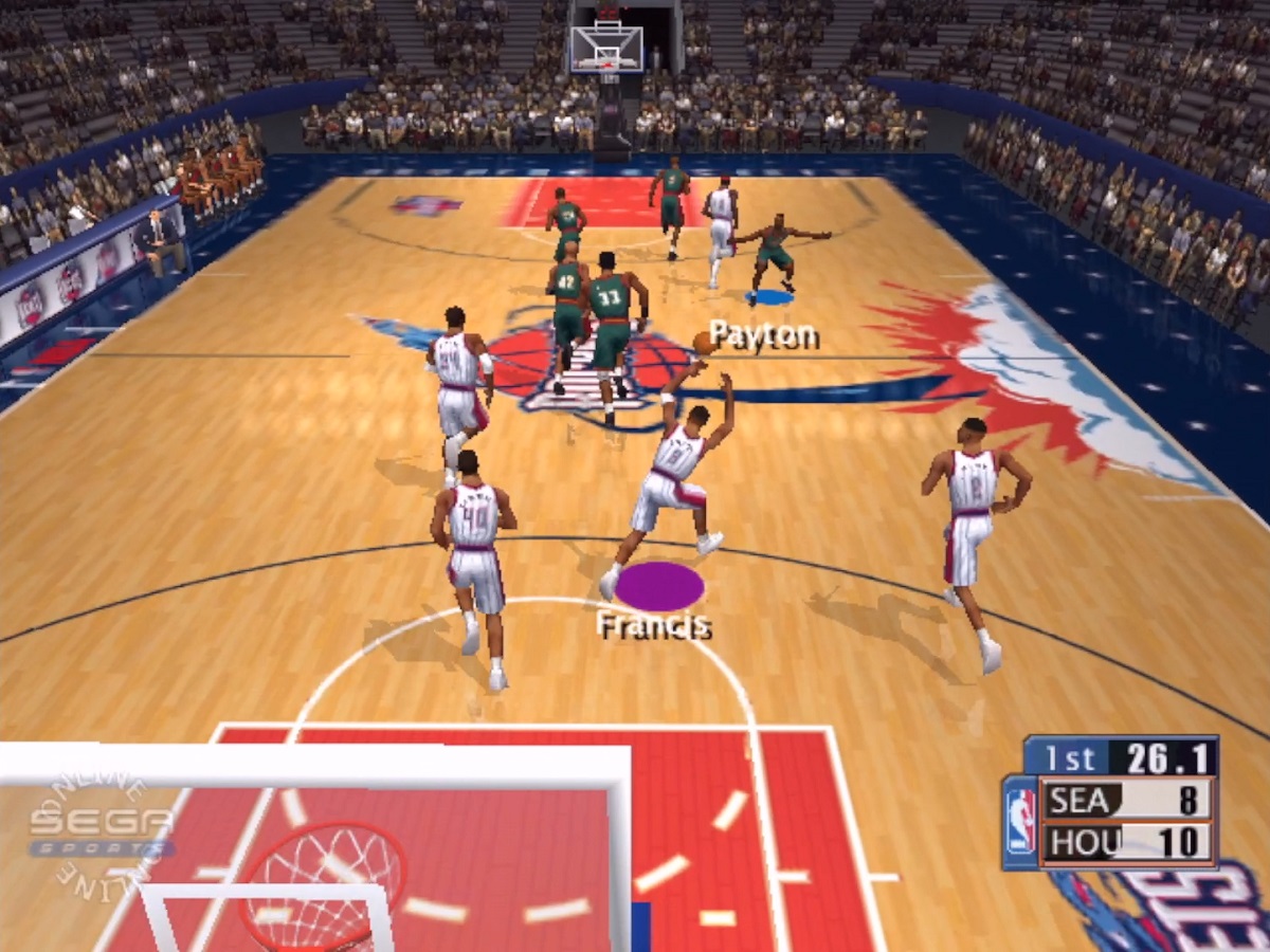 NBA 2K1 : Dreamcast Live