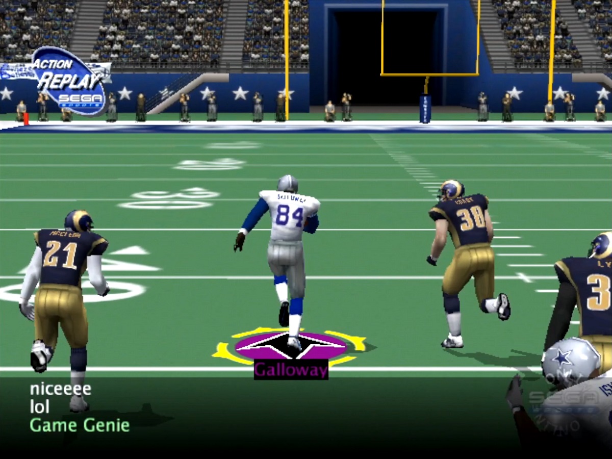 NFL 2K1 : Dreamcast Live