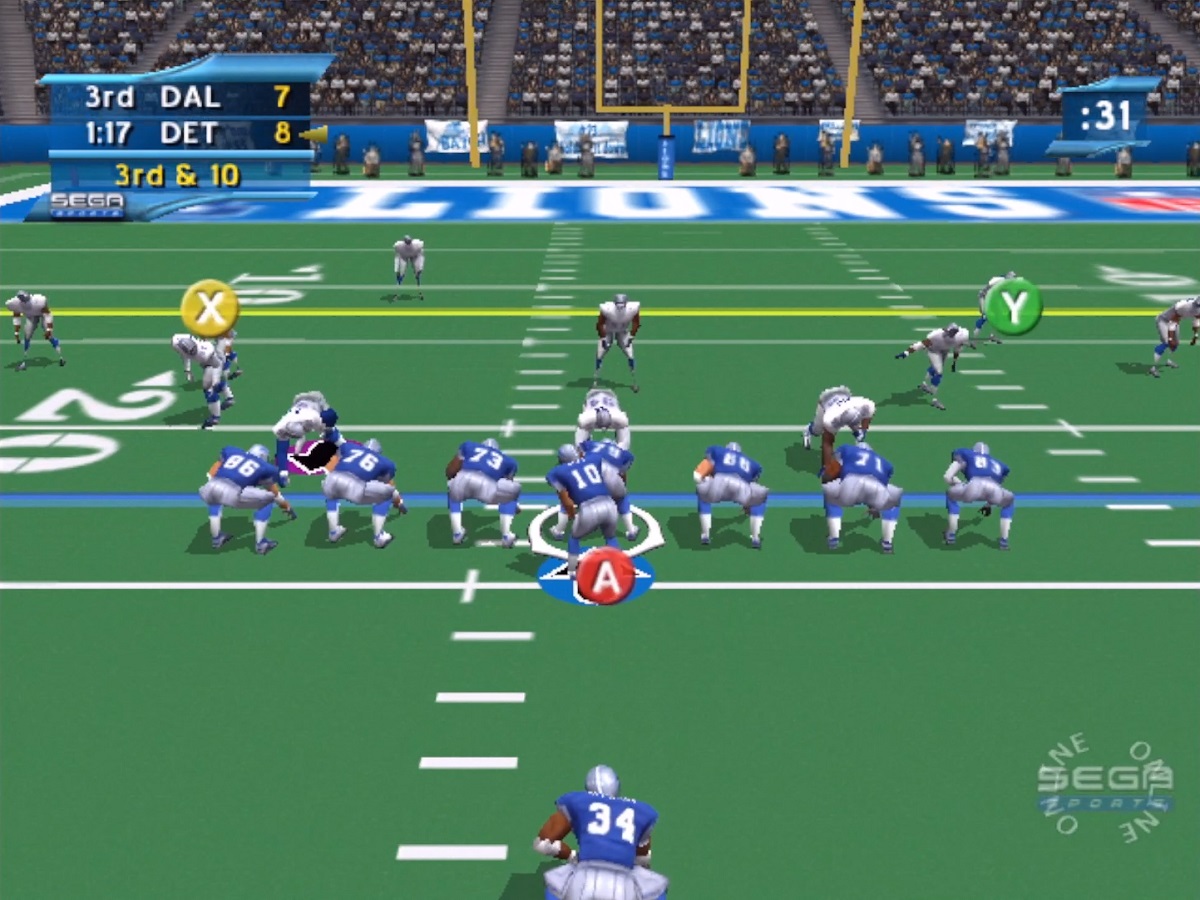 NFL 2K2 : Dreamcast Live