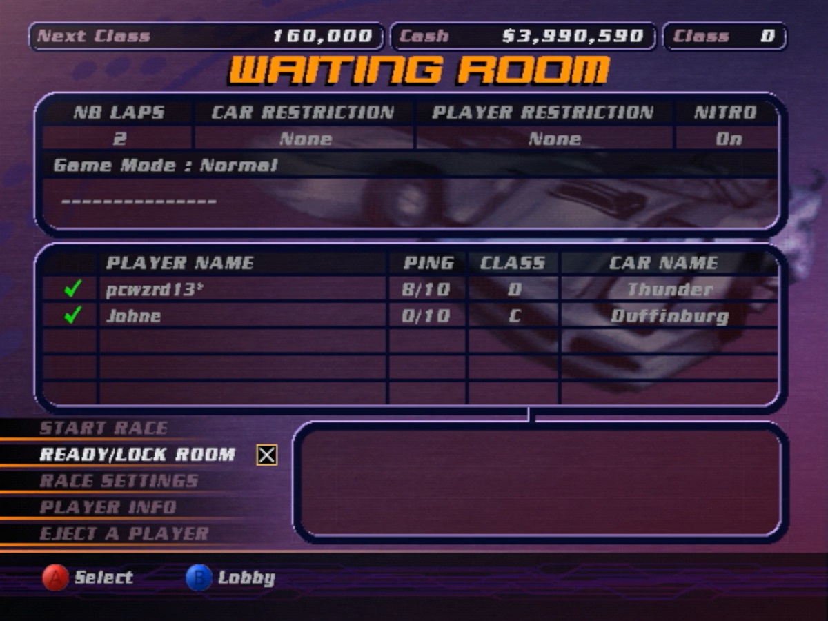 Speed Devils Online Racing : Dreamcast Live